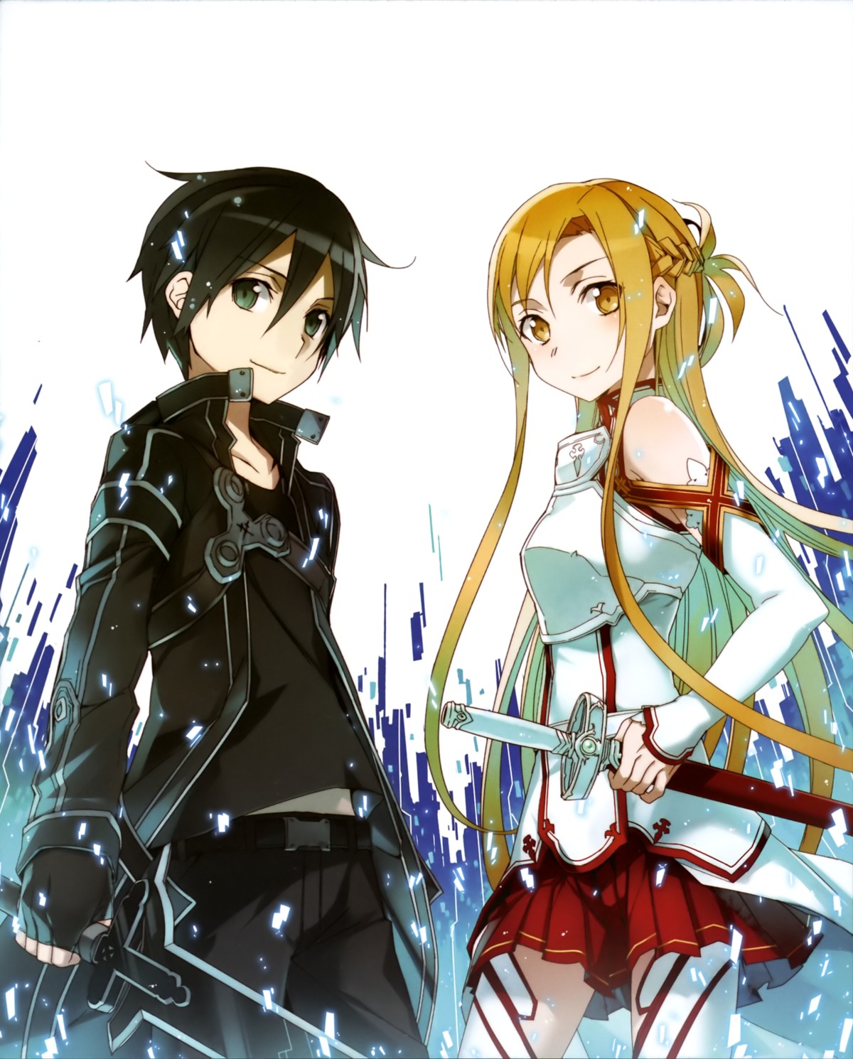 abec sword art online asuna (sword art online) kirito armor sword ...