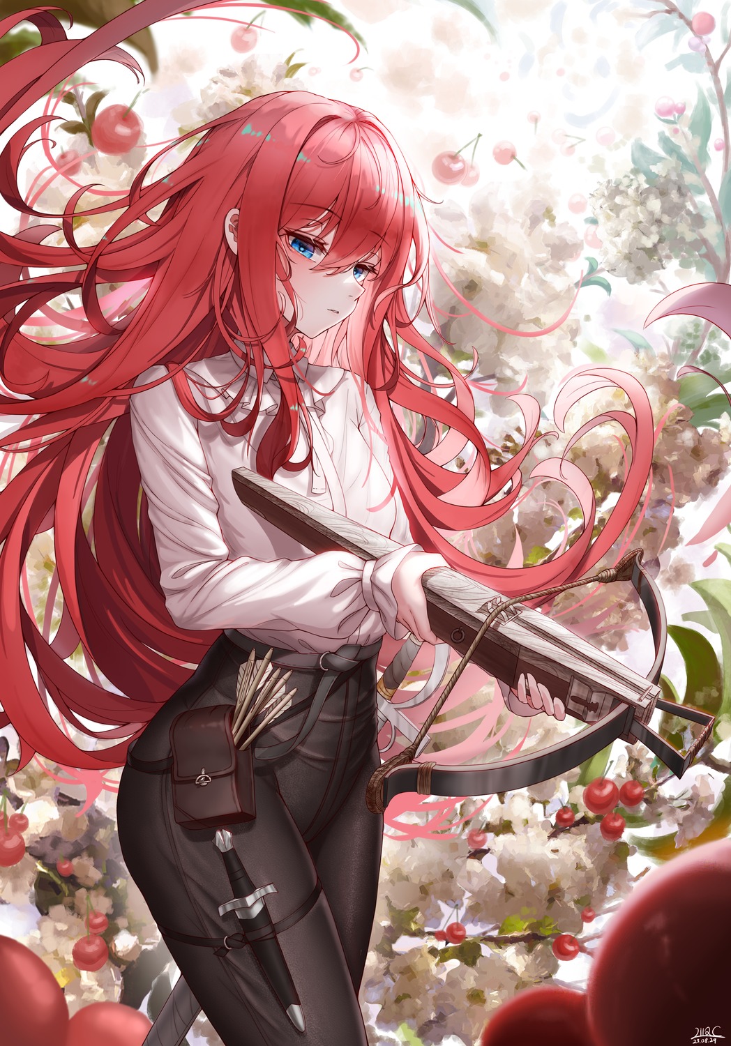 lilac (k32420276) garter weapon | #1116892 | yande.re