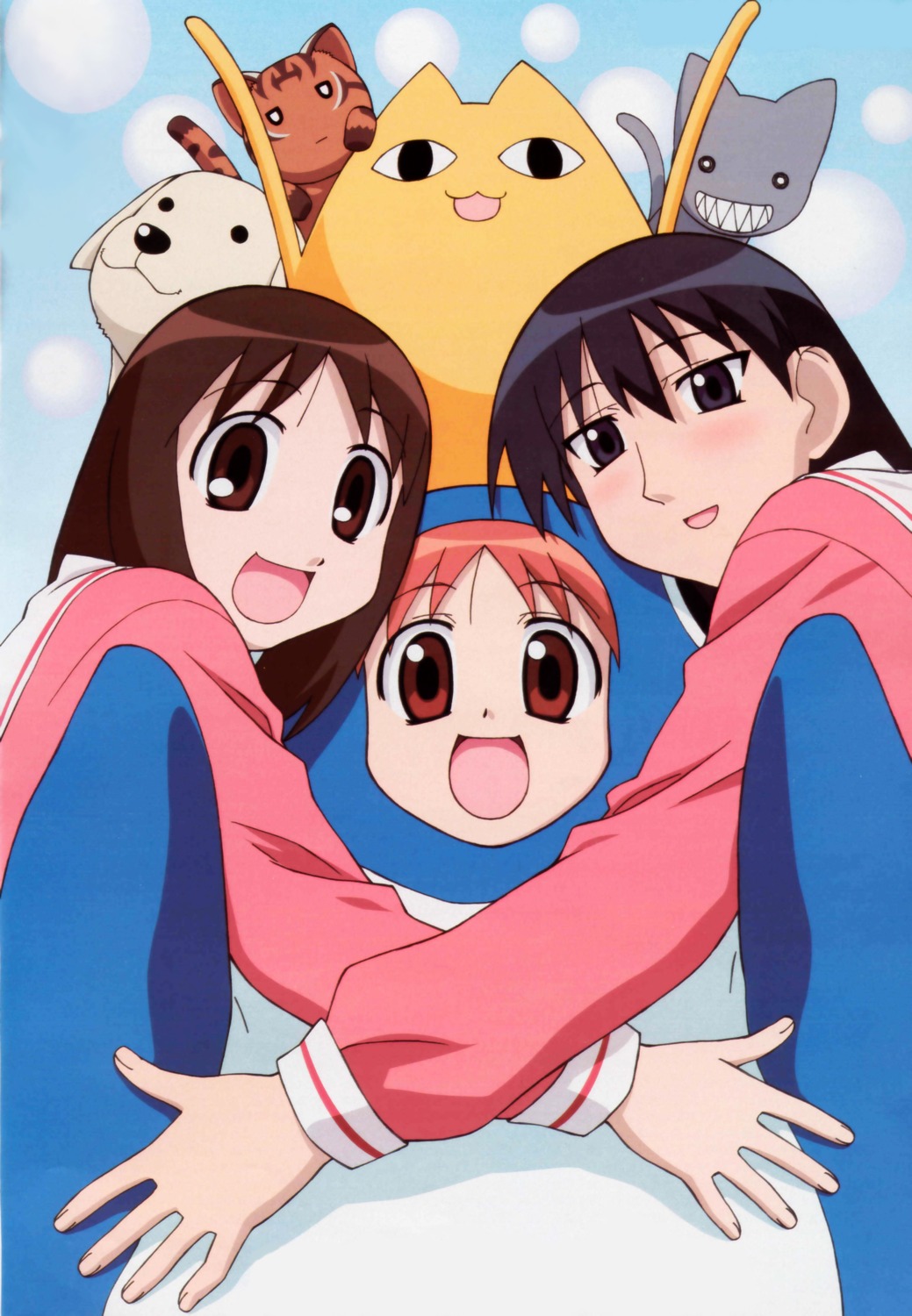 azumanga daioh chiyo-chichi kamineko kasuga ayumu maya (azumanga daioh ...