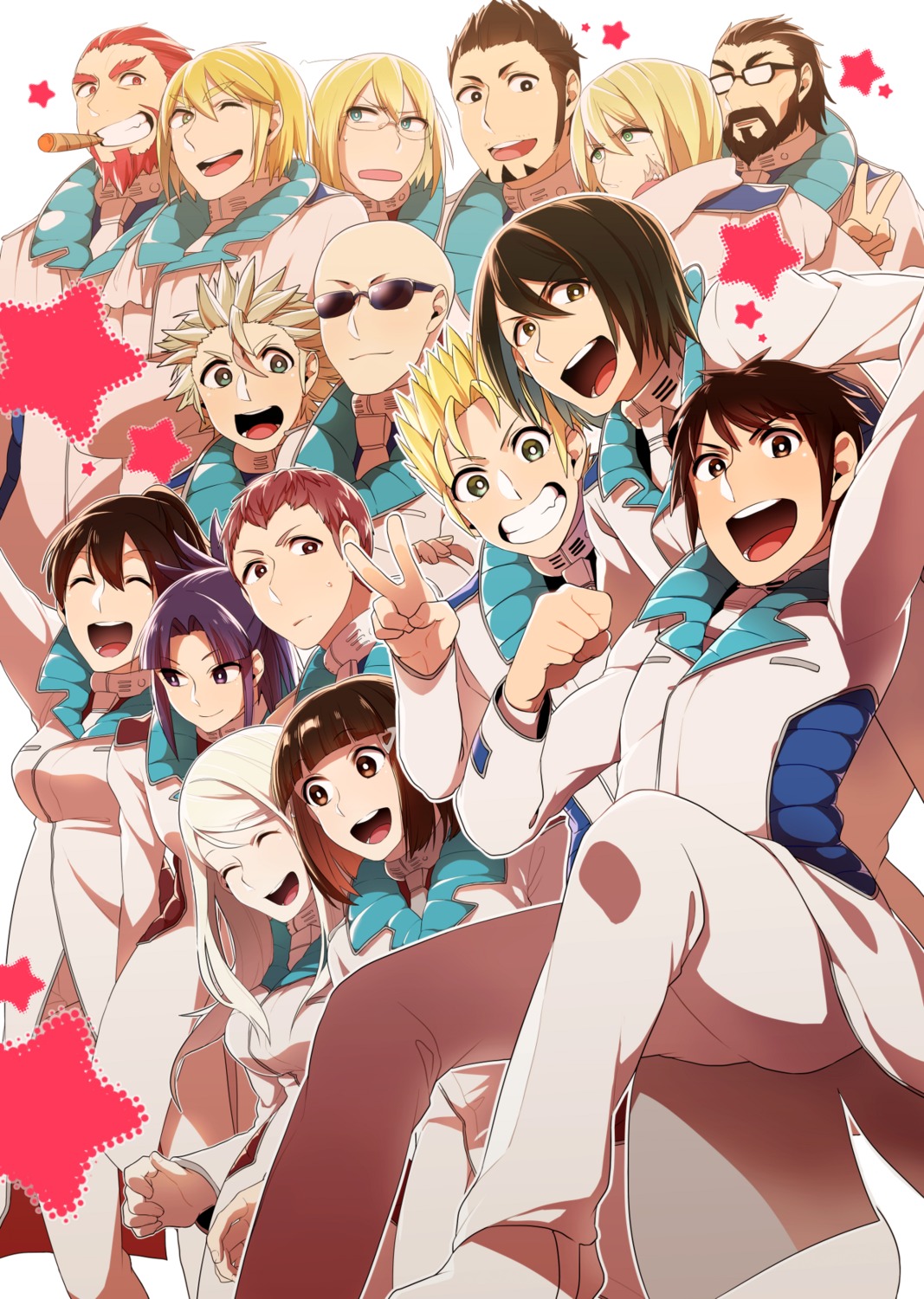 maguro (ma-glo) terra formars adolf reinhardt alex kandley stewart ...