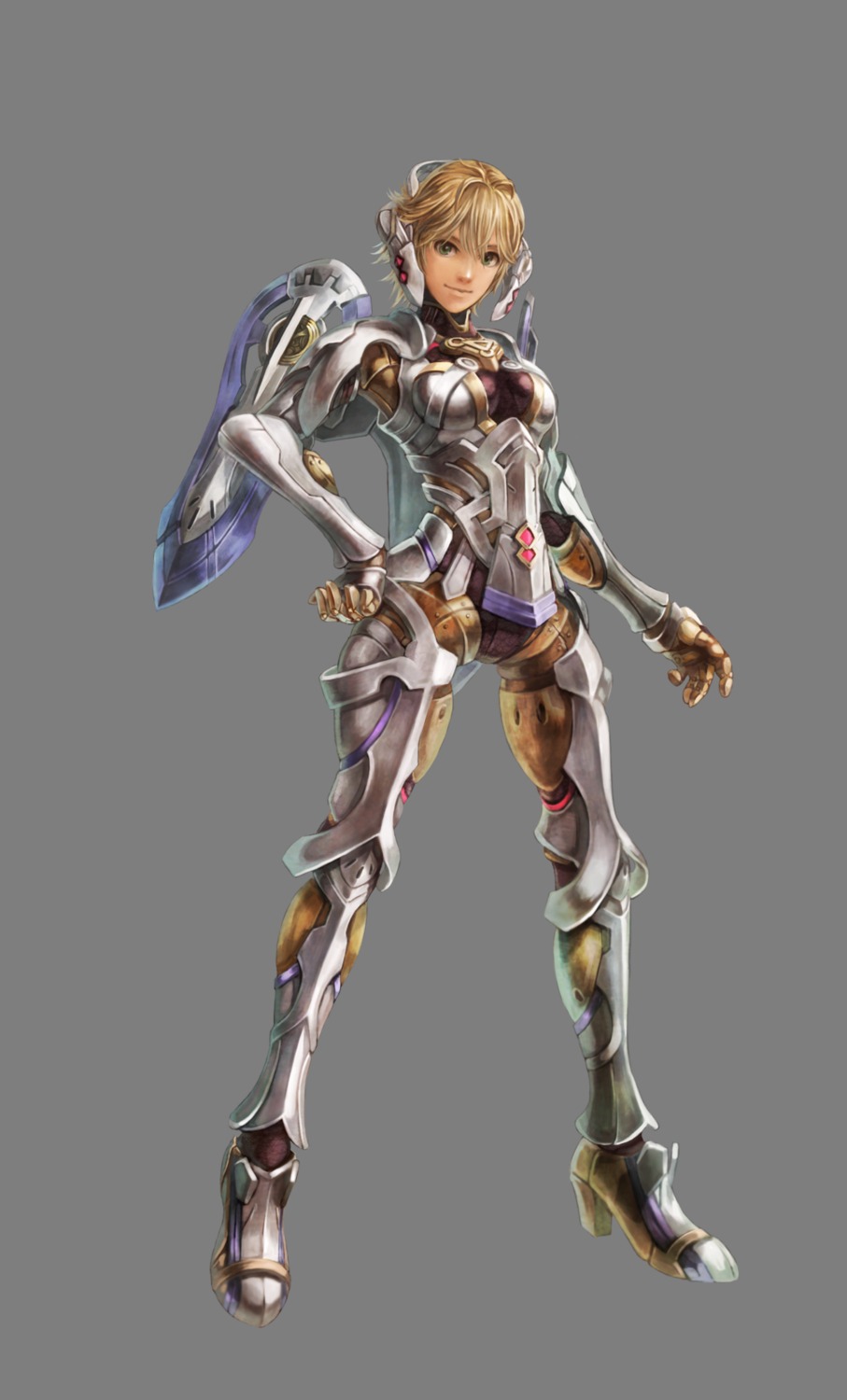 nintendo xenoblade xenoblade chronicles meca-fiora armor transparent ...