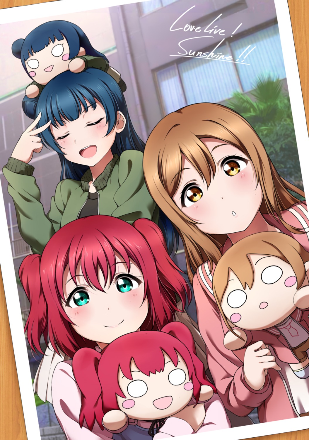 shiimai love live! sunshine!! kunikida hanamaru kurosawa ruby tsushima ...