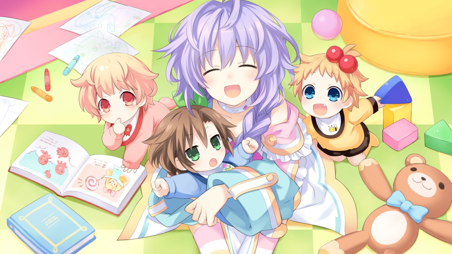 tsunako choujigen game neptune kami jigen game neptune re;birth3 compa ...