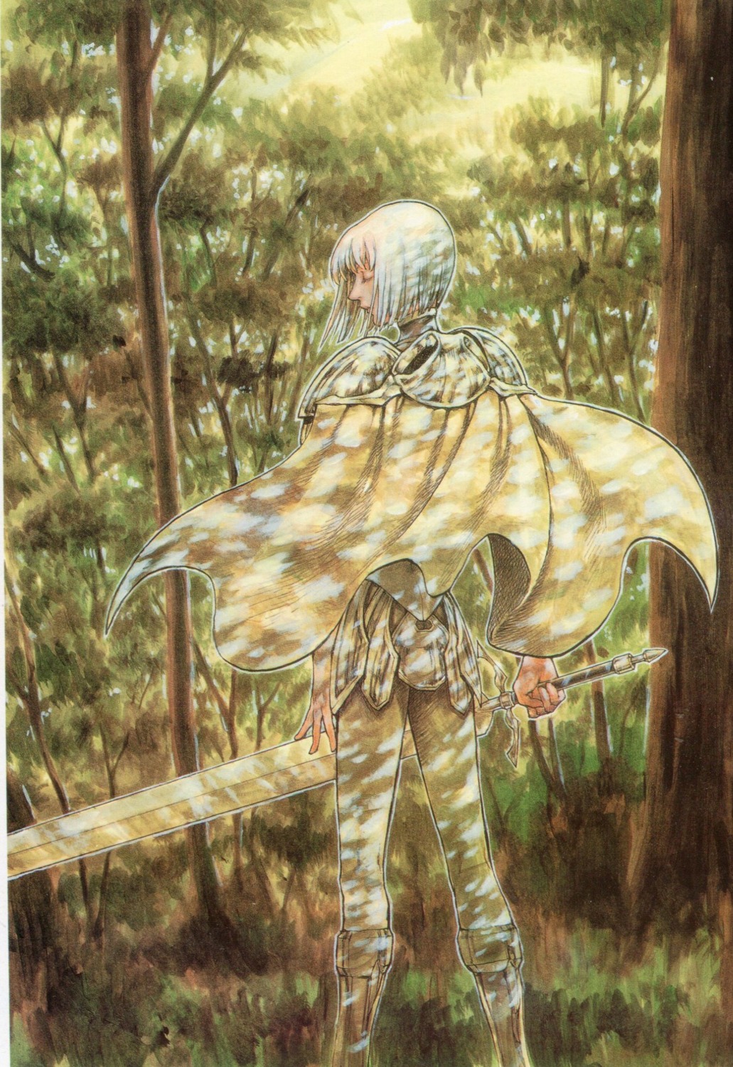 yagi norihiro claymore clare (claymore) armor sword cropme | #431283 ...